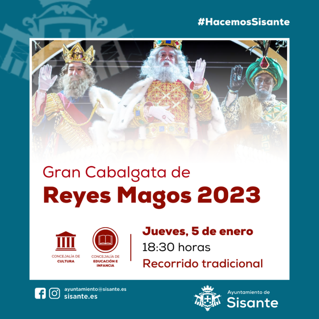 Gran Cabalgata de Reyes Magos 2023 - Excelentísimo Ayuntamiento de Sisante