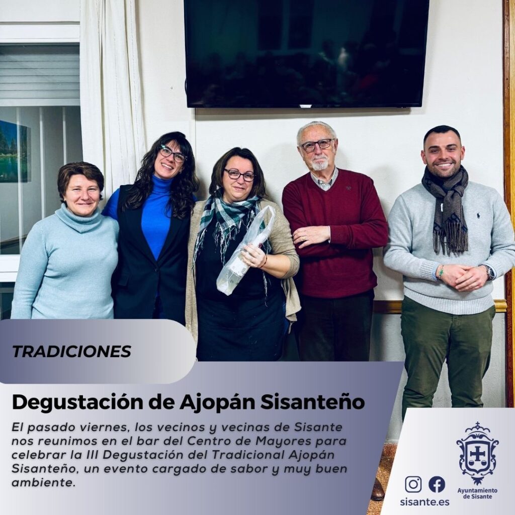 III Degustación del Tradicional Ajopán Sisanteño - Excelentísimo ...